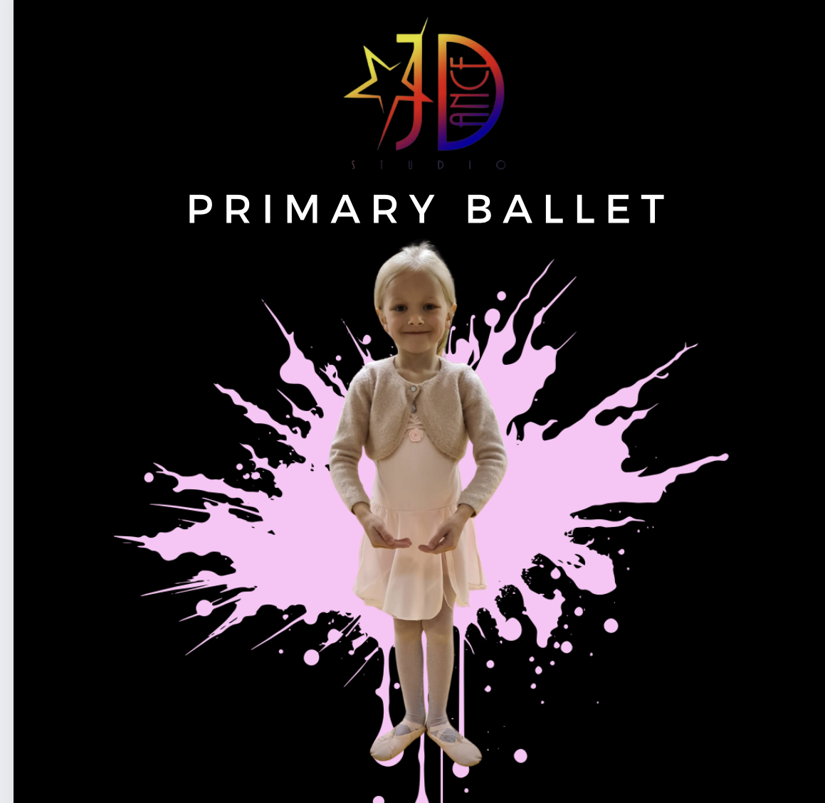 Primary Grade Ballet – JD | Dance Studio